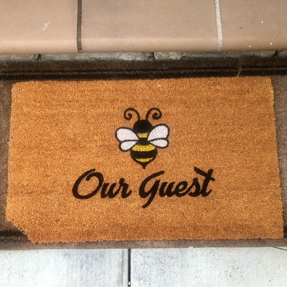 Accents | New Bee Our Guest Coconut Door Mat Clearance | Poshmark